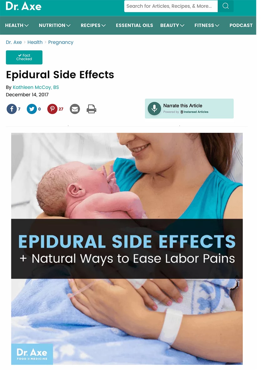 Epidural Side Effects - The KMM Group